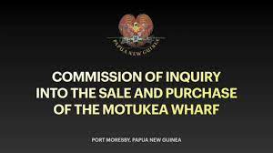 Clash of Statements at Commission of Inquiry into Motukea Wharf | PNGi